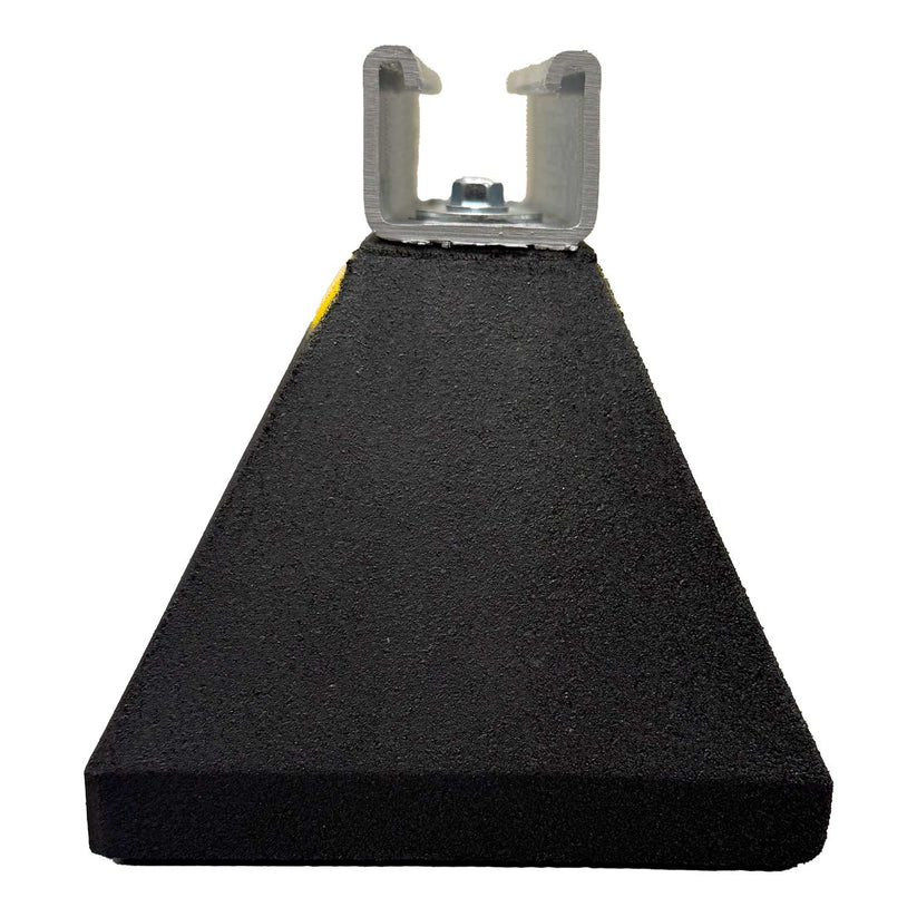 M-Block Rooftop Pipe Support – Flat-Bottom Rubber Channel Support ...